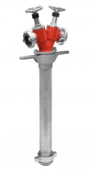 Standrohr Storz 2xC DN80 Unterflurhydrant Hydrant Feuerwehr DIN14375