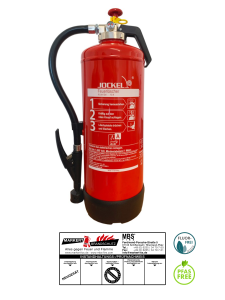 Jockel G9SDJ - Dauerdruck-Gel-Feuerlöscher, 9L, EN3, 13A = 4LE