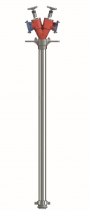 Standrohr Storz 2xB DN50 Unterflurhydrant Hydrant Feuerwehr lang Baden ...