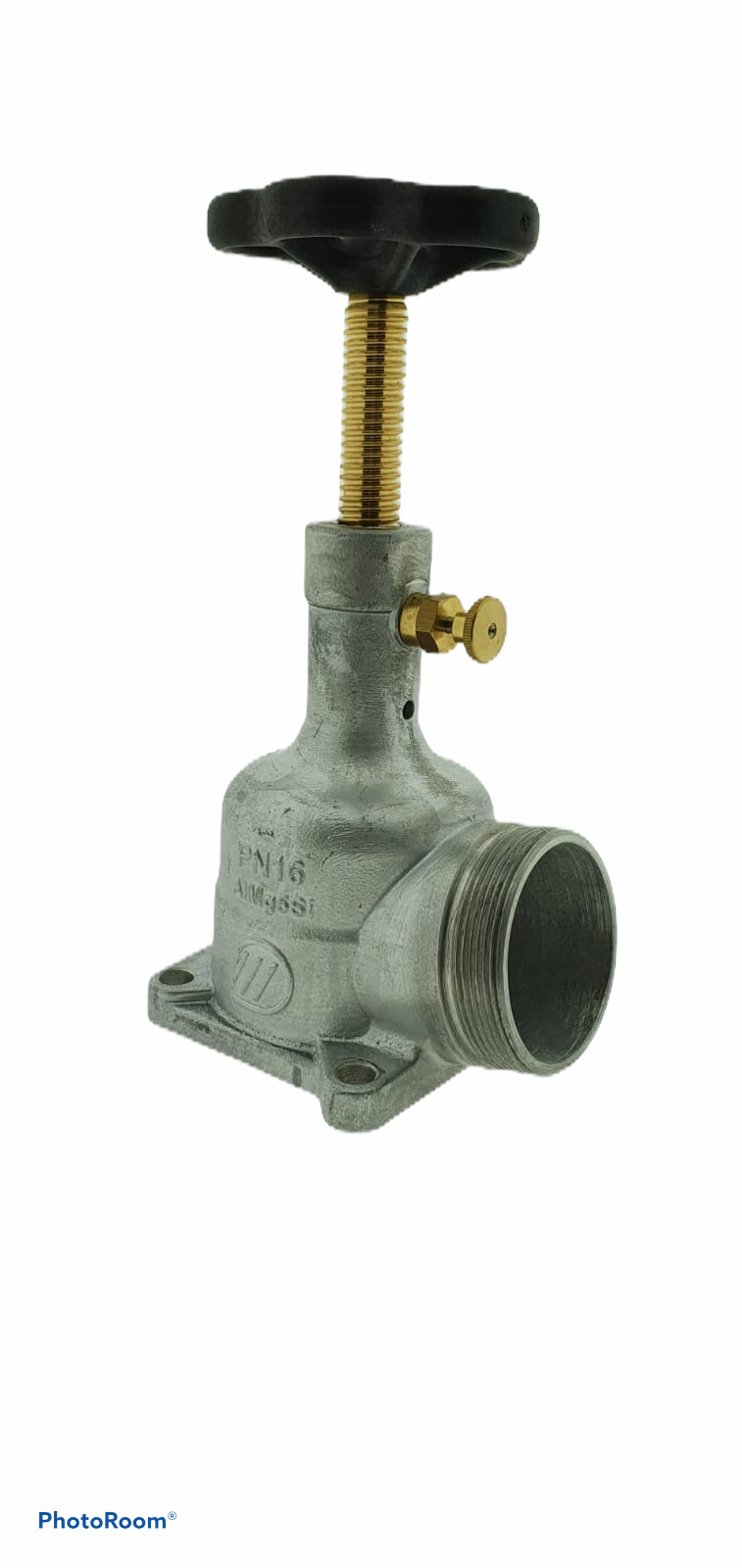 Druckventil 2 1/2“ Pumpenventil, 80° beiderseits mit Vierkantflansch ...