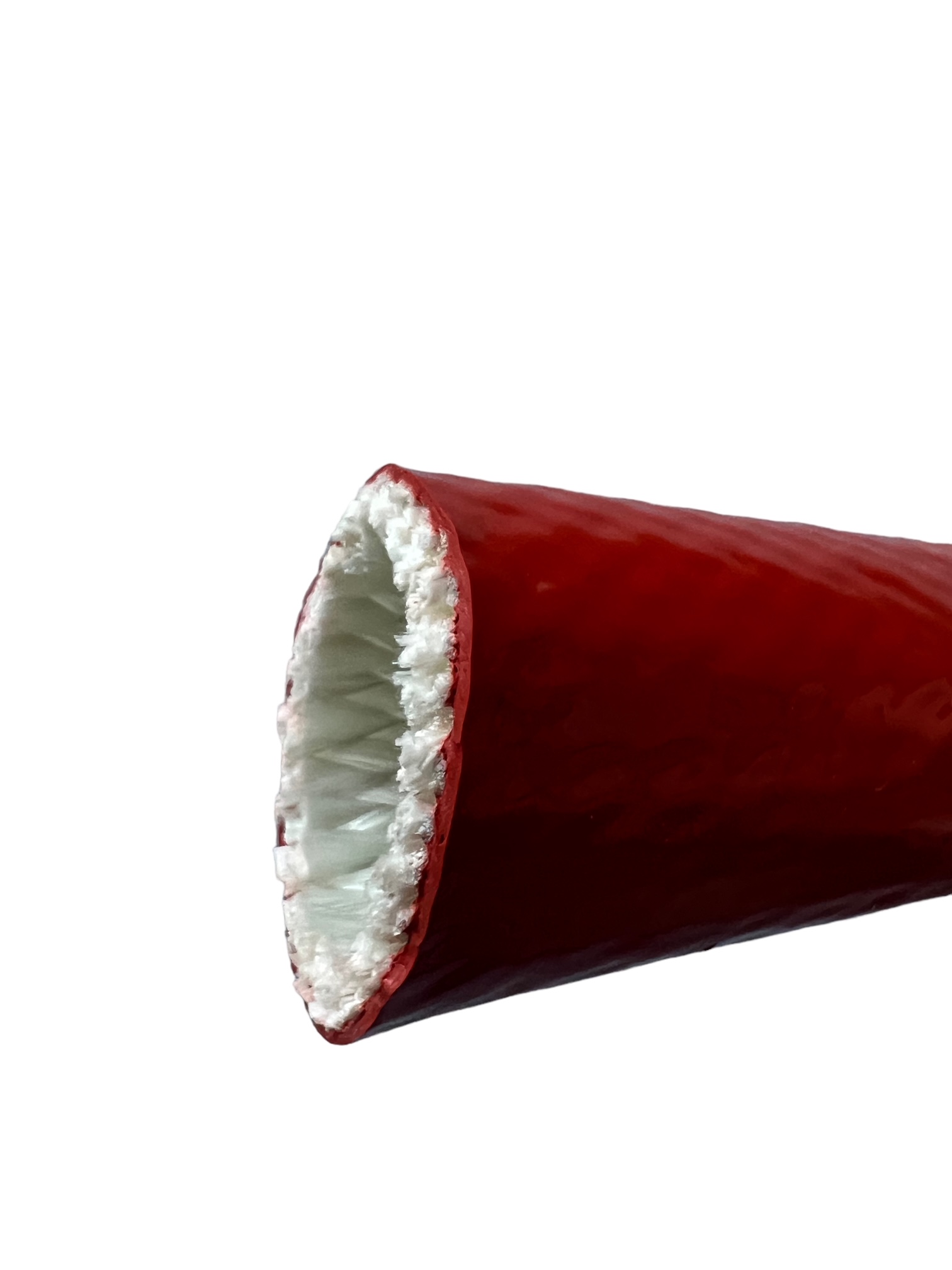 Feuerschutzschlauch Silikon u. Glasfaser, Brandschutz Schlauch ...